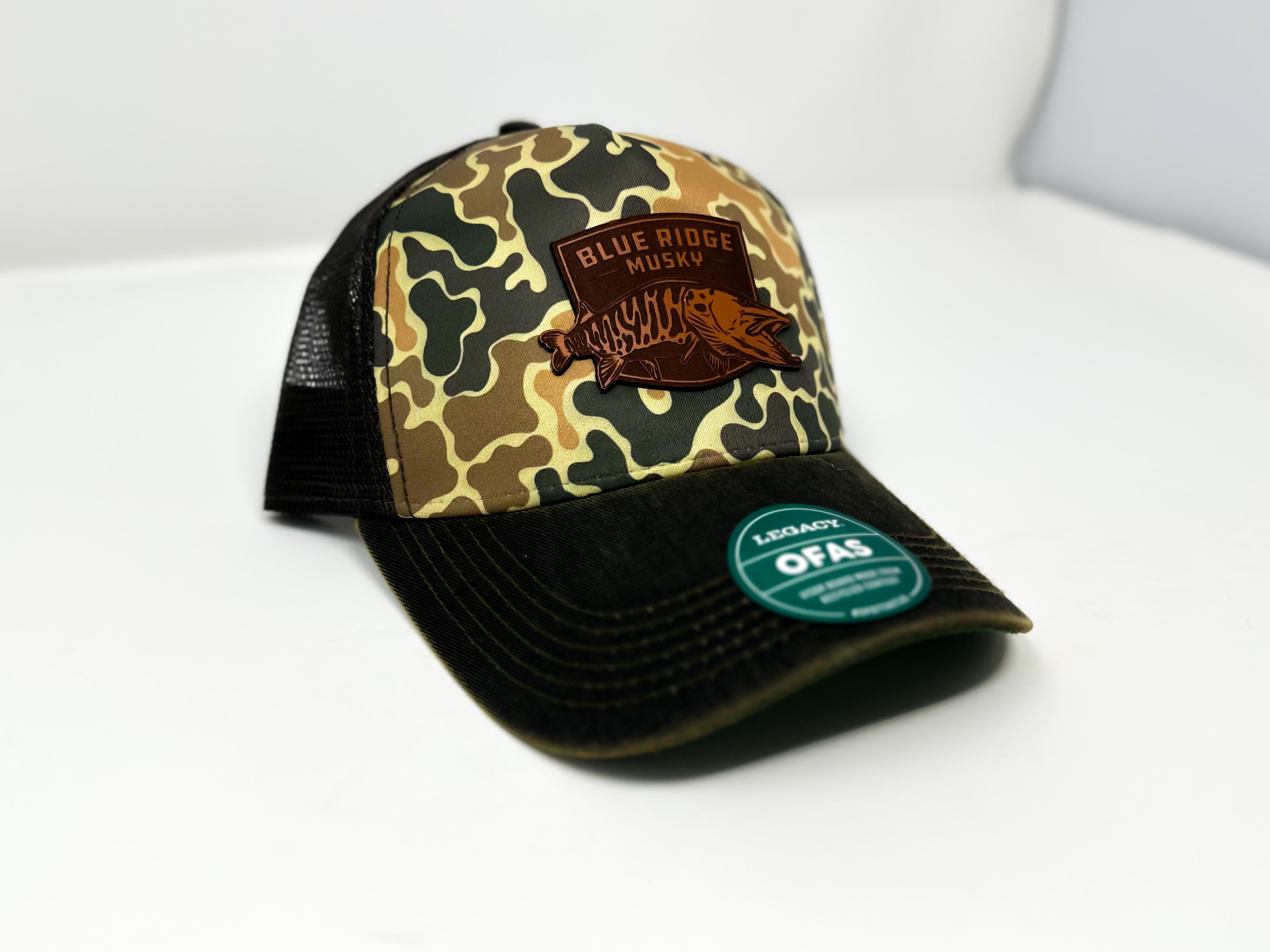 BRM Leather Patch -Blotch Camo Hat – James River Outfitter