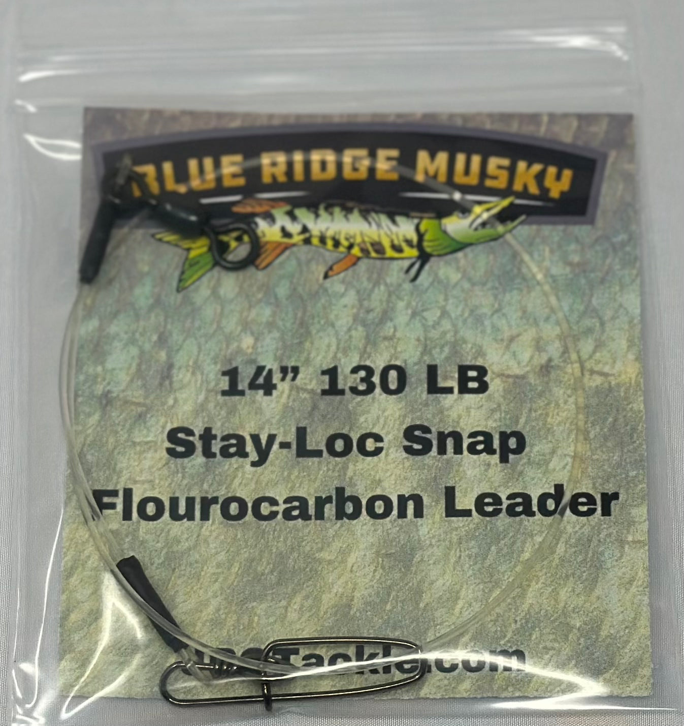 Blue Ridge Musky Leader - 14” 130lb Flouro StayLoc – James River Outfitter